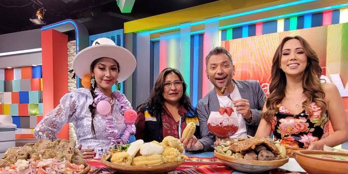 Original ‘Jak’a lawa y Lapping’ en feria gastronómica de Quillacollo